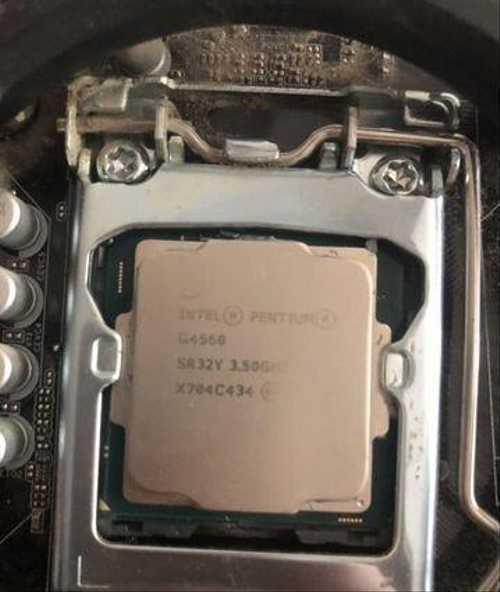 Intel pentium g4560 + asRock H110m-DGS