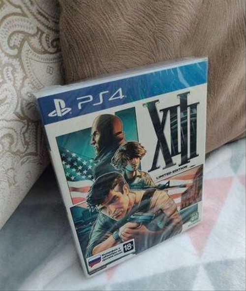 Xiii Limited Edition PS4 новая