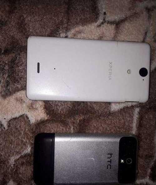 Телефон HTC Legend и Sony Xperia