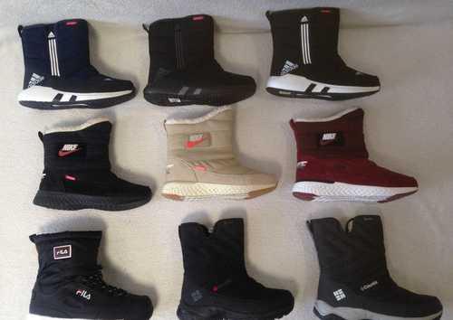 Дутики Adidas,Nike,Columbia,Fila р.36-41