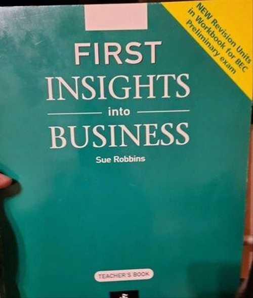 Решебник к учебнику First Insights into Business