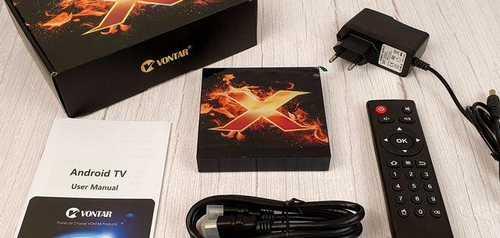 Android tv box тв приставка Vontar X1 2 16 Gb