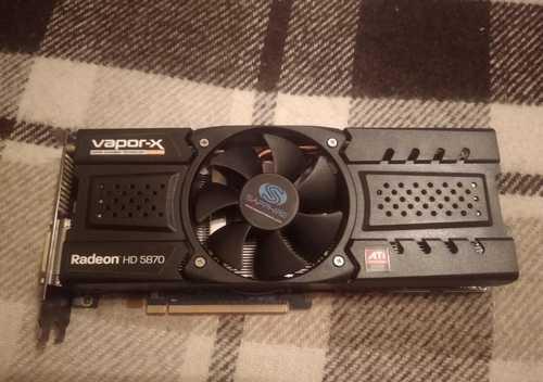 Видеокарта Sapphire Radeon HD5870 Vapor-X 1Gb