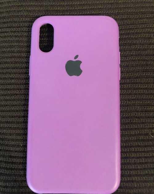Копия silicone case iPhone x