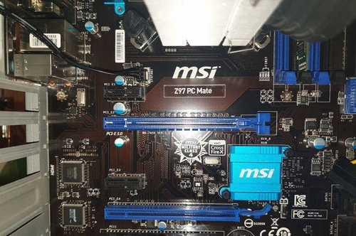 MSI H97 PC Mate+ Intel core i7 4790 +8gb ddr3
