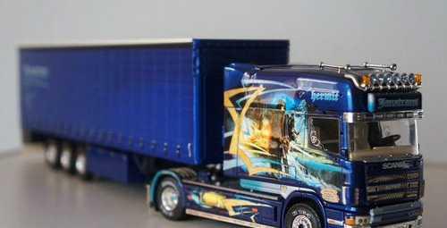 1/50 Scania Longline Janatraпs полуприцеп редкая