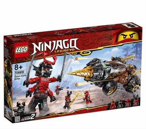 Lego 70669 Ninjago Земляной бур Коула