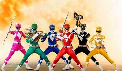 Core Rangers + Green Ranger Six Pack