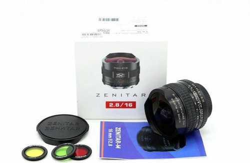 Зенитар-М / Zenitar-M MC 2.8/16 Fish-eye новый в у