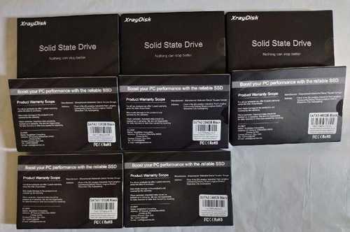 Новые SSD 120,240,256,480GB