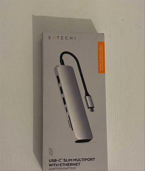 Адаптер Satechi USB-C Slim Multiport