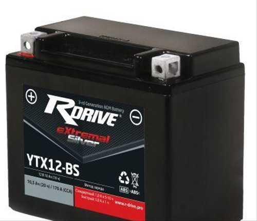 Аккумулятор RDrive eXtremal silver YTX12-BS