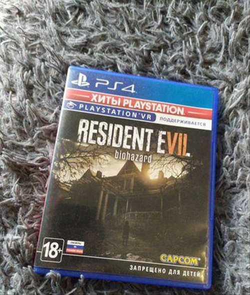 Resident evill 7 biohazart. Игры для приставок ps4