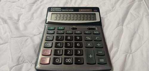 Калькулятор citizen sdc-250l