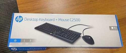 Компьютерная клавиатура + мышь HP С2500