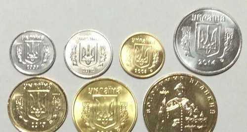 Монеты украины+юб, и володимир великий