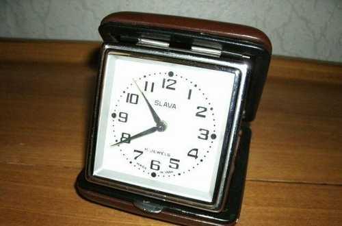 Часы будильник "Слава" СССР