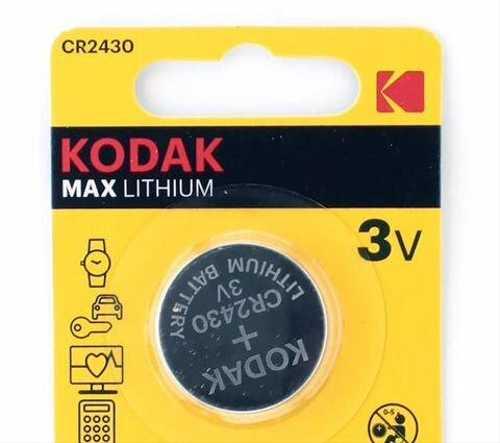 Батарейка CR2430 Kodak MAX BL1 Lithium 3V