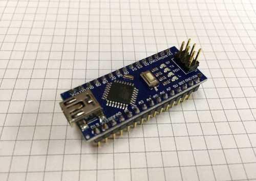 Arduino nano v3.0 ATmega328 CH340 без кабеля