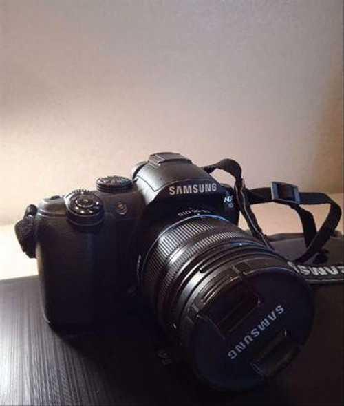 Фотоаппарат Samsung NX10+ объектив 50-200 мм и сум