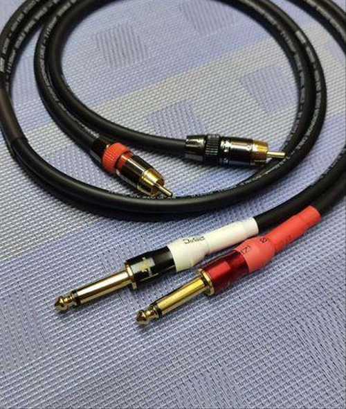 Кабель RCA - jack 6.3 mm. И др межблочные кабели