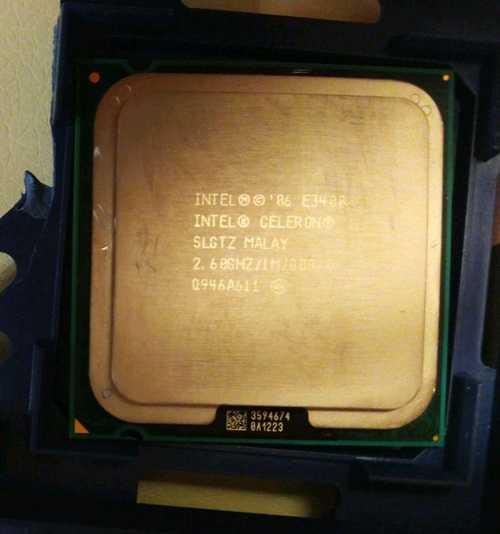 Процессоры Intel Celeron E3400, AMD athlon-64 3000