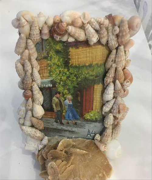 Фоторамка с морским декором