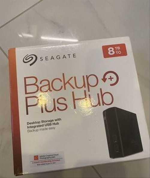 8 тб Внешний жесткий диск Seagate Backup Plus Hub