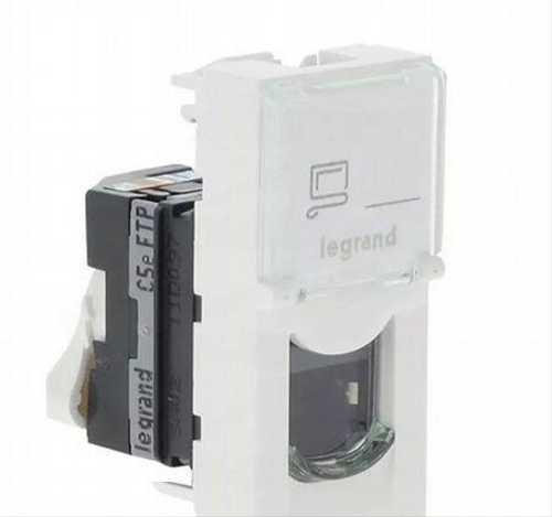 Legrand 076552 Розетка RJ-45, кат. 5e, FTP, 1М