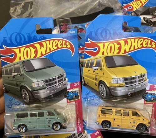 Dodge van Hot wheels