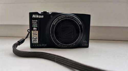 Компактный фотоаппарат Nicon Coolpix S8200