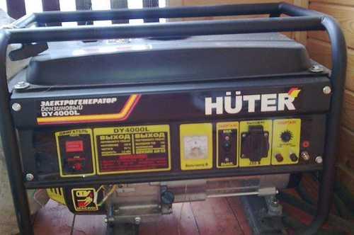 Бензиновый генератор huter dy4000l