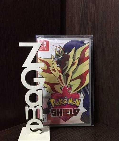 Pokemon Shield + steelbook (новый, запечатанный)