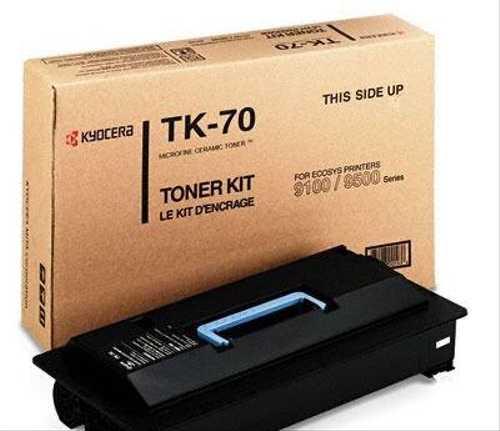 Тонер-картридж Kyocera TK-70 (оригинальный)