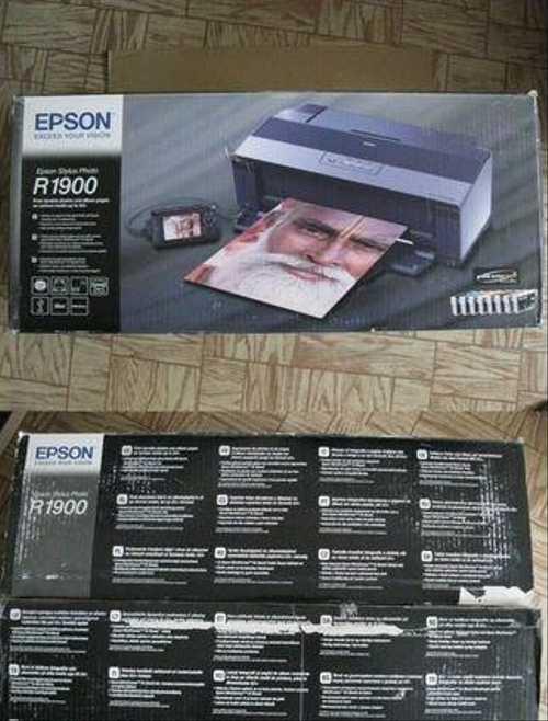 Epson Stylus Photo R1900 новый в упаковке
