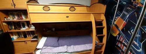 Двухъярусная детская кровать Captain Flint