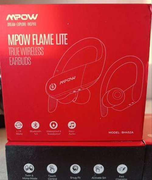 Беспроводные наушники Mpow Flame Lite новые