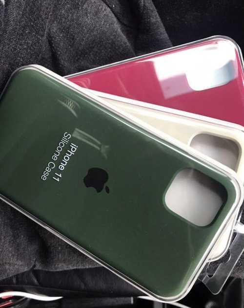 Силиконовые чехлы на iPhone любой модели