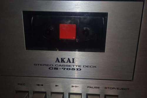 Дека кассетная Akai CS-705D