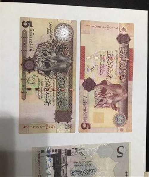 Банкноты Ливии