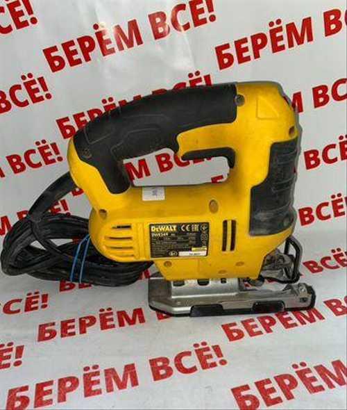 Электролобзик dewalt DWE349, 650 Вт