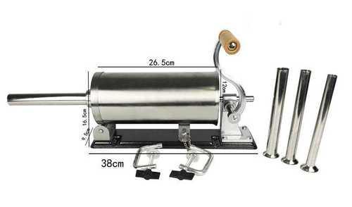 Шприц колбасный горизонтальный на 3 кг