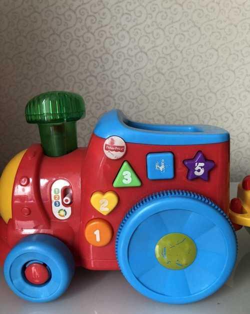 Паровоз Fisher price