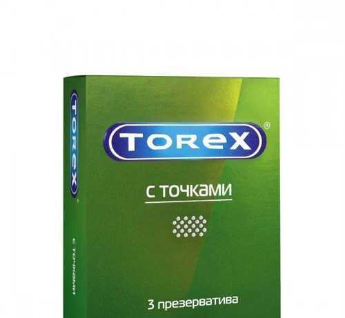 Текстурированные презервативы Torex С точками - 3