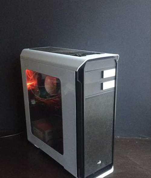 Корпус ATX aerocool aero-500 window, Midi-Tower, б