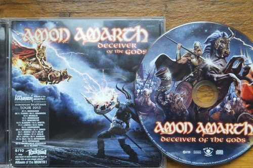 Amon Amarth Deceiver Of The Gods CD