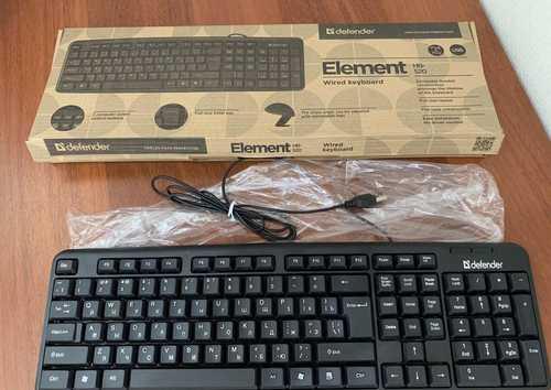 Клавиатура defender Element HB-520, USB, чёрный
