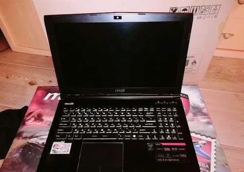 Игровой ноутбук MSI GE62 2QC i7 GTX 960m