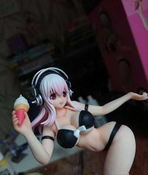 Super Sonico - swimsuit ver. Фигурка аниме