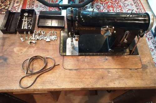Швейная машинка altenburg германия